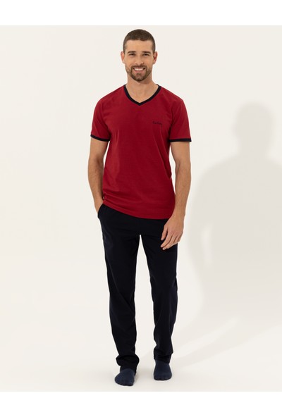 Pierre Cardin Bordo Pijama Takımı 50260367-900
