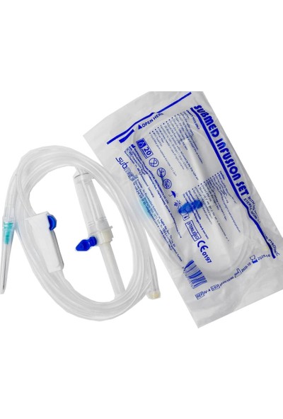 Submed Serum Seti. Enjeksiyon Portlu Infüzyon Seti 10'lu Submed Serum Seti. Enjeksiyon Portlu Infüzyon Seti 10'lu