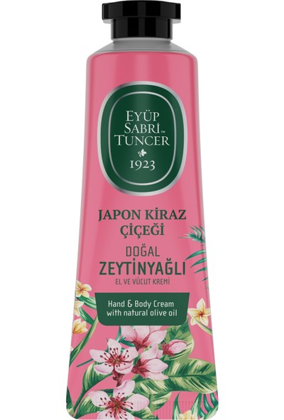 Eyüp Sabri Tuncer El ve Vücut Kremi Japon Kiraz Çiçeği 50 ml