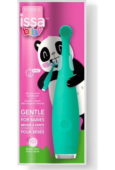 Foreo Issa™ Baby Bebek Diş Fırçası (0-4 Yaş Için), Kiwi Green Panda Foreo Issa™ Baby Bebek Diş Fırçası (0-4 Yaş Için), Kiwi Green Panda