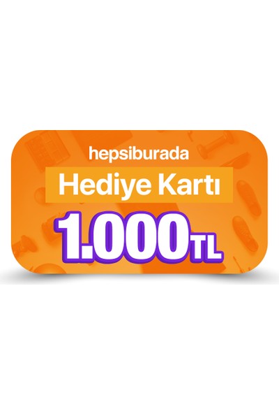 Hepsiburada 1.000 TL Dijital Hediye Kartı