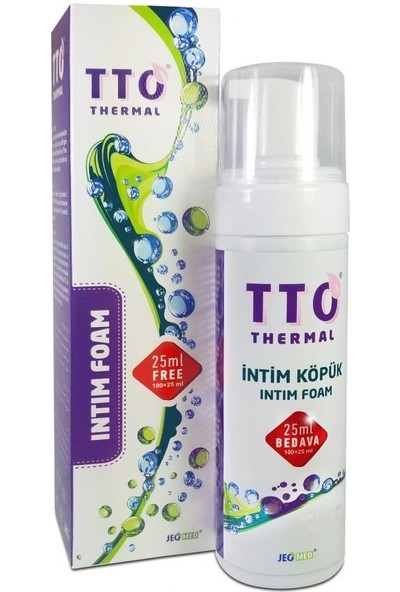 Tto Intim Köpük 100+25 ml Tto Intim Köpük 100+25 ml
