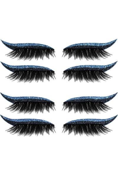 Baosity 2-In-1eyeliner Kirpik Çıkartmaları Uzun Ömürlü Kendinden Yapışkanlı Makyaj Araçları Mavi (Yurt Dışından) Baosity 2-In-1eyeliner Kirpik Çıkartmaları Uzun Ömürlü Kendinden Yapışkanlı Makyaj Araçları Mavi (Yurt Dışından)