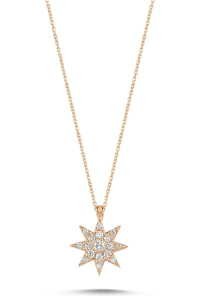 Altın Çizgi 0,18 Karat Pırlanta Yıldız Kolye Altın Çizgi 0,18 Karat Pırlanta Yıldız Kolye