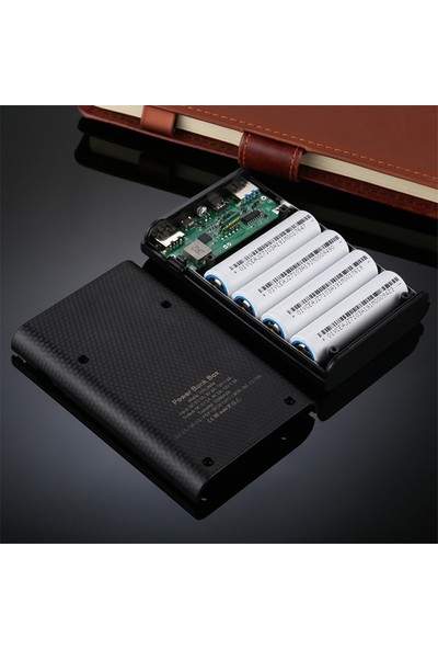 Haweel Dıy 4X18650 Dıjıtal Göstergelı Pıl Powerbank Kutusu Dual Haweel Dıy 4X18650 Dıjıtal Göstergelı Pıl Powerbank Kutusu Dual