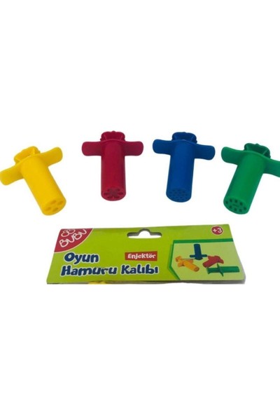 Bu-Bu Enjektör Oyun Hamuru Kalıbı