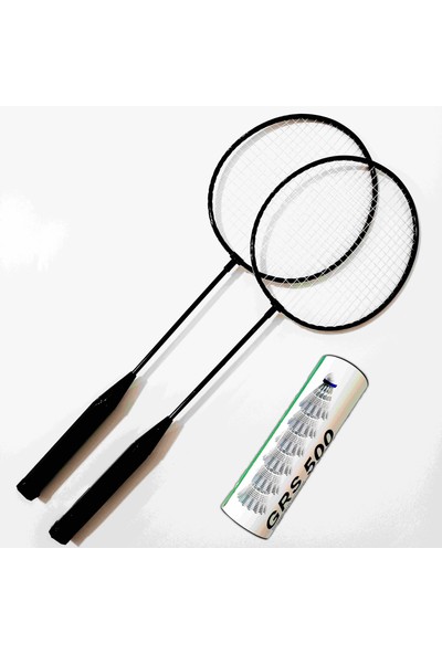 Badminton Seti 2 Raket 6 Top Badminton Seti 2 Raket 6 Top
