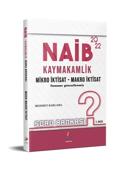 Dizgi Kitap Naib Kaymakamlık Iktisat Çözümlü Soru Bankası Dizgi Kitap Yayınları 2022 Dizgi Kitap Naib Kaymakamlık Iktisat Çözümlü Soru Bankası Dizgi Kitap Yayınları 2022