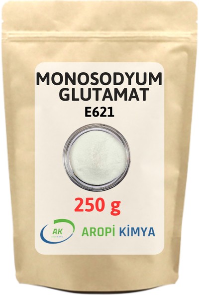 Aropi Kimya E-621 Monosodyum Glutamat Msg Extra Saf 250 Gr Aropi Kimya E-621 Monosodyum Glutamat Msg Extra Saf 250 Gr