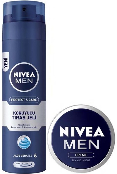 Nıvea Tıraş Jeli P&c + Men Crème 30 ml Nıvea Tıraş Jeli P&c + Men Crème 30 ml