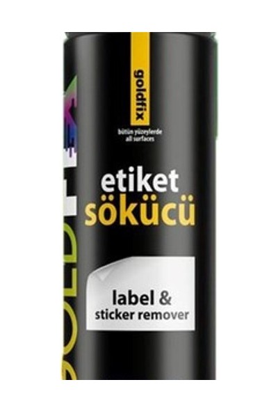 Goldfix Etiket Sökücü Sprey 200 ml Goldfix Etiket Sökücü Sprey 200 ml