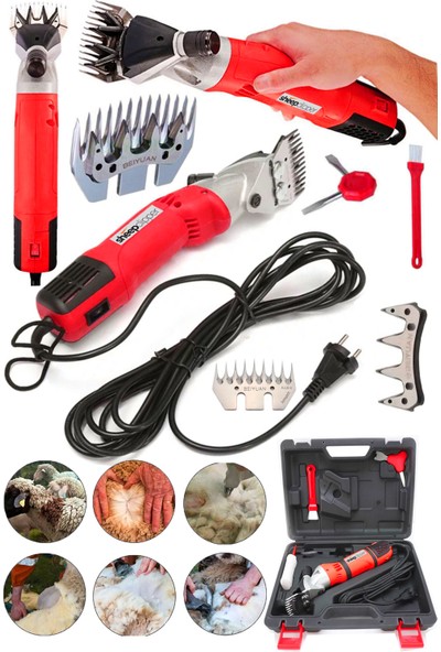 Sheep Clipper Alman Sheep Clipper 5100 W Sjs Metal Şanzuman Seri Kullanım Tam Professıonel Koyun Kırkım Makinası Sheep Clipper Alman Sheep Clipper 5100 W Sjs Metal Şanzuman Seri Kullanım Tam Professıonel Koyun Kırkım Makinası