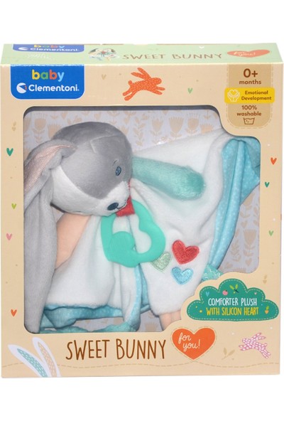 Clementoni 17681 Baby Clementoni - Uyku Arkadaşı Tavşan 10-36 Ay