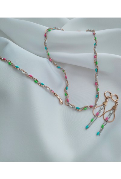 Madame Accessoire 3'lü Özel Seri Renkli Set Madame Accessoire 3'lü Özel Seri Renkli Set