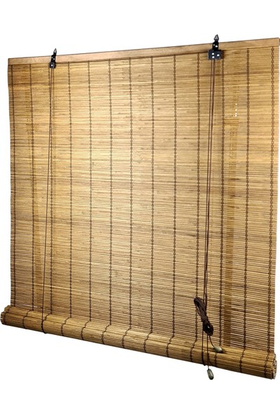 Evesen Bambu Stor Perde Kahverengi Doğal