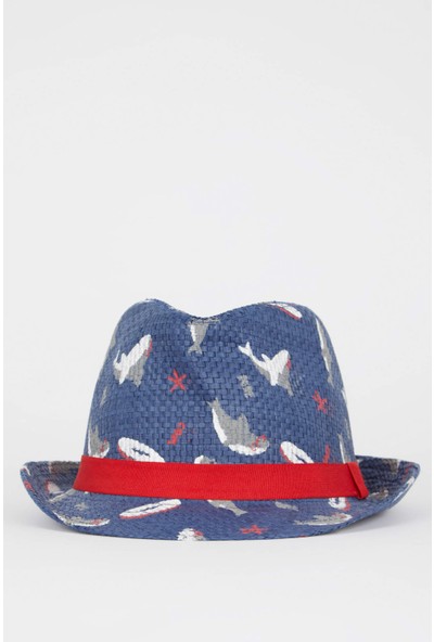 DeFacto Erkek Çocuk Hasır Şapka W8356A622SM