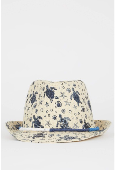 DeFacto Erkek Çocuk Hasır Şapka W8357A622SM