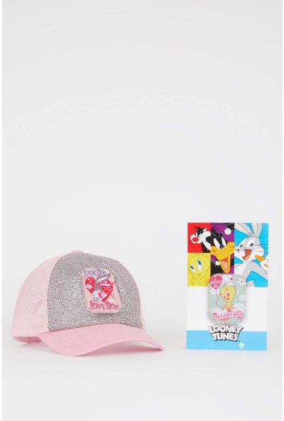 DeFacto Kız Çocuk Looney Tunes Lisanslı Cap Şapka X0359A622SM