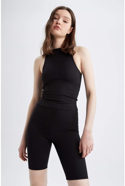DeFacto Defacto Fit Halter Yaka Fitilli Kaşkorse Atlet Y7271AZ22HS DeFacto Defacto Fit Halter Yaka Fitilli Kaşkorse Atlet Y7271AZ22HS