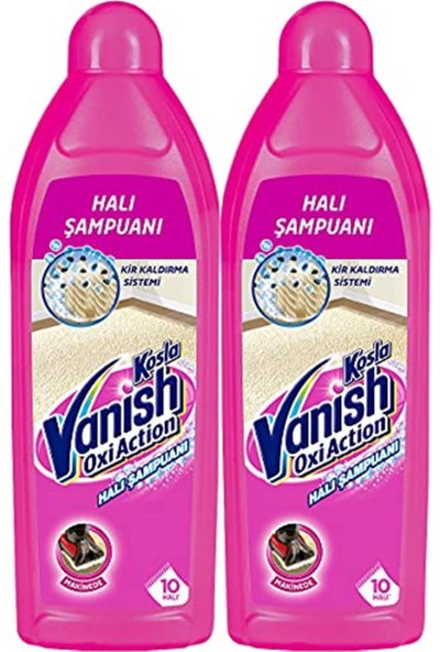 EKS Ticaret Vanish Hali Makinede Normal 850ML x 2 EKS Ticaret Vanish Hali Makinede Normal 850ML x 2
