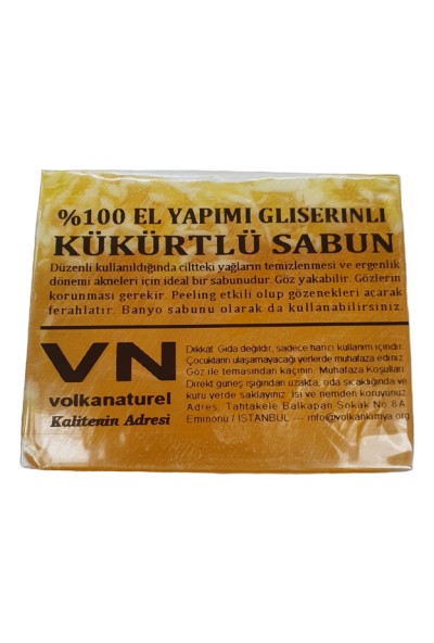 Gliserinli Kükürtlü Sabunu “100-120 Gr” Gliserinli Kükürtlü Sabunu “100-120 Gr”