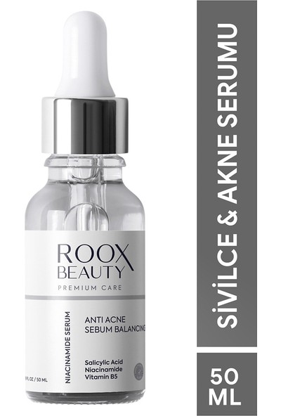 Roox Beauty Salisilik Asit ve Niacinamide Serum 50 ml