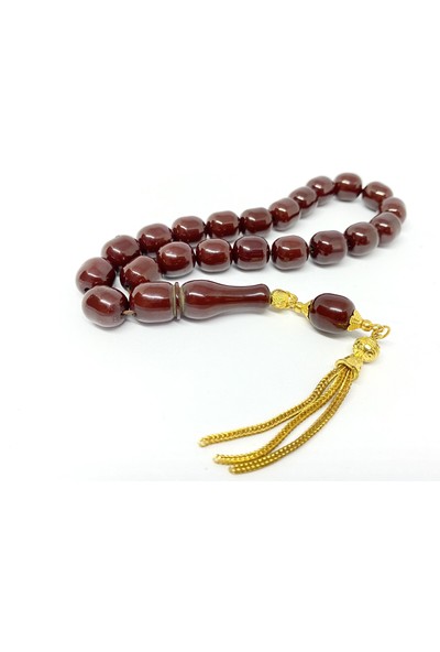 Pileli Store Orijinal 21 Li Efe Kehribar Bilek Boy Tesbih