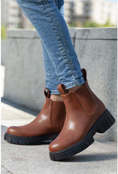 Daxtors D820 Kadın Bot&bootie Lastikli Bot
