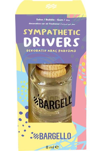 Bargello Sympathetıc Place sakız 8 ml Dekoratif Araç Kokusu