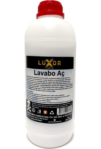 Luxor Kimya Lavabo Açıcı 1 kg