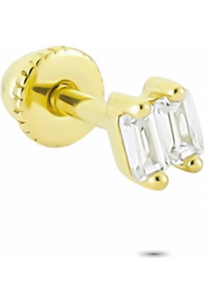 Glorria Altın Geometrik Helix Piercing Glorria Altın Geometrik Helix Piercing