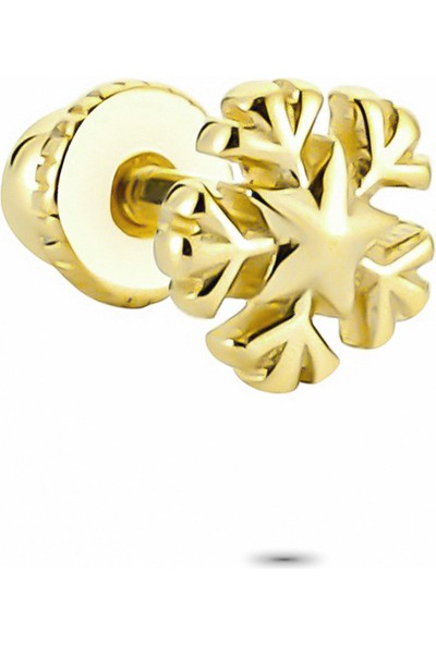 Glorria Altın Kar Tanesi Helix Piercing Glorria Altın Kar Tanesi Helix Piercing