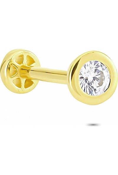 Glorria Altın Tektaş Tragus Piercing Glorria Altın Tektaş Tragus Piercing
