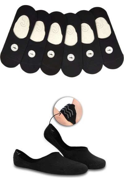 Soft Socks 6lı Erkek Dikişsiz Burunlu Silikonlu Kaymaz Görünmez Pamuklu Babet Çorap Soft Socks 6lı Erkek Dikişsiz Burunlu Silikonlu Kaymaz Görünmez Pamuklu Babet Çorap