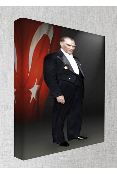 Lukas Kanvas Tablo - 35X50 cm - Atatürk - ATR92 Lukas Kanvas Tablo - 35X50 cm - Atatürk - ATR92