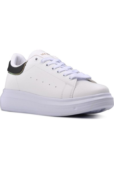 Free Balance Beyaz-Siyah Kadın Spor Ayakkabı Free Balance Beyaz-Siyah Kadın Spor Ayakkabı