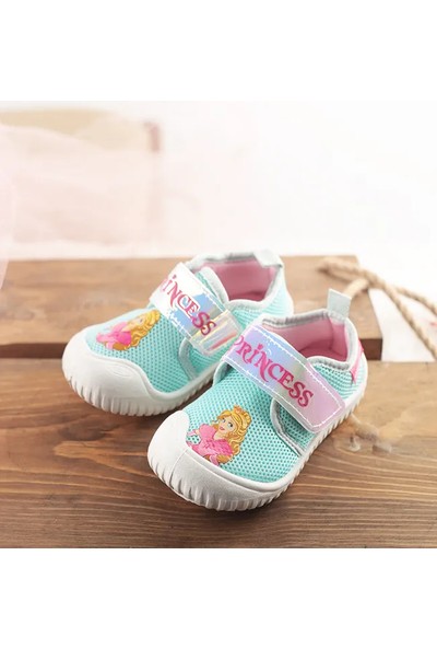 Pabucmarketi Çocuk Spor Ayakkabisi Yeşil Beyaz