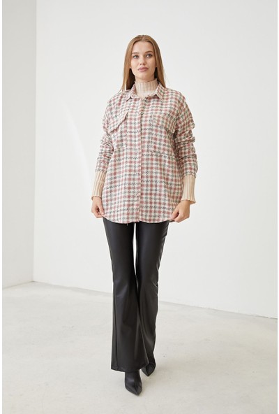 Miostil Çift Cep Gömlek-Gül Kurusu Miostil Çift Cep Gömlek-Gül Kurusu