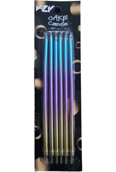 Vzy 6'lı Rainbow Mum 20 cm