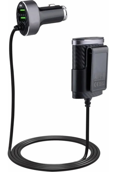 4 USB Araç Şarj Cihazı 4 Lü Araba Telefon Şarj Aleti