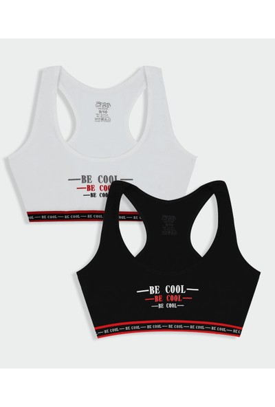 Öts Kız Çocuk Bustiyer 2'li Paket %96 Pamuk Likralı