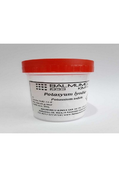 Balmumcu Kimya Potasyum Iyodür 100 Gram
