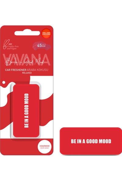 Be In A Good Mood - Vavana - Araç - Araba Klima Kokusu - Lovestruck Be In A Good Mood - Vavana - Araç - Araba Klima Kokusu - Lovestruck