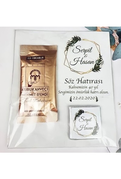 Süslü Horanta 30 Adet Çikolata ve Kahveli Kart (Davetiye) Süslü Horanta 30 Adet Çikolata ve Kahveli Kart (Davetiye)