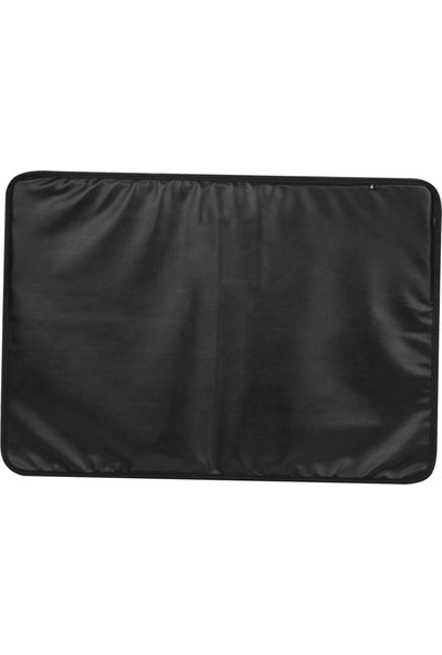 Perfect Monitör Toz Kapağı Pu Deri Antistatik LCD Kılıf Imac Tv Bilgisayar Siyah Için Fit (Yurt Dışından)