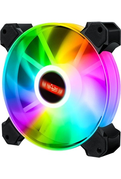 Perfect 12 cm LED Rgb Bilgisayar Kasası Soğutma Fan Radyatör Aksesuarları Yüksek Parlaklık Gökkuşağı 02 (Yurt Dışından) Perfect 12 cm LED Rgb Bilgisayar Kasası Soğutma Fan Radyatör Aksesuarları Yüksek Parlaklık Gökkuşağı 02 (Yurt Dışından)
