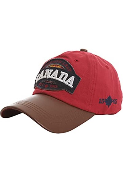 EKS Ticaret Sporstore Canada Toronto Erkek Kadın Beyzbol Deri Şapka