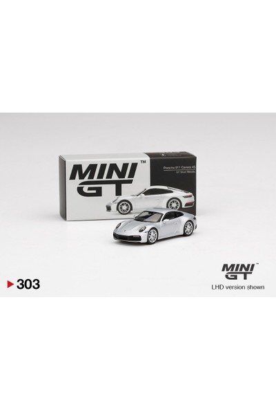 Mini Gt Porsche 911 Carrera 4s Silver 1:64 Mini Gt Porsche 911 Carrera 4s Silver 1:64