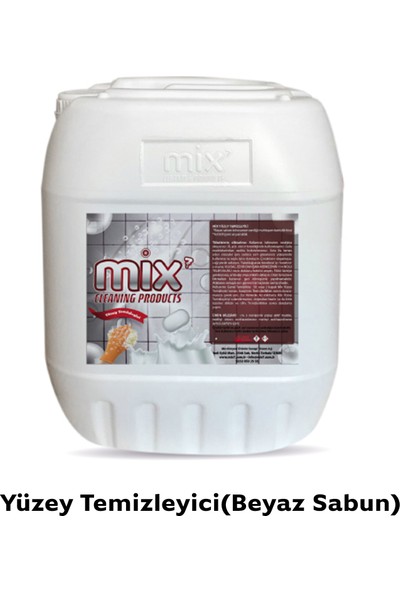 Mix Yüzey Temizleyici Beyaz Sabun 20 kg