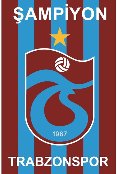 Şampiyon Trabzonspor Bayrak 250X150CM